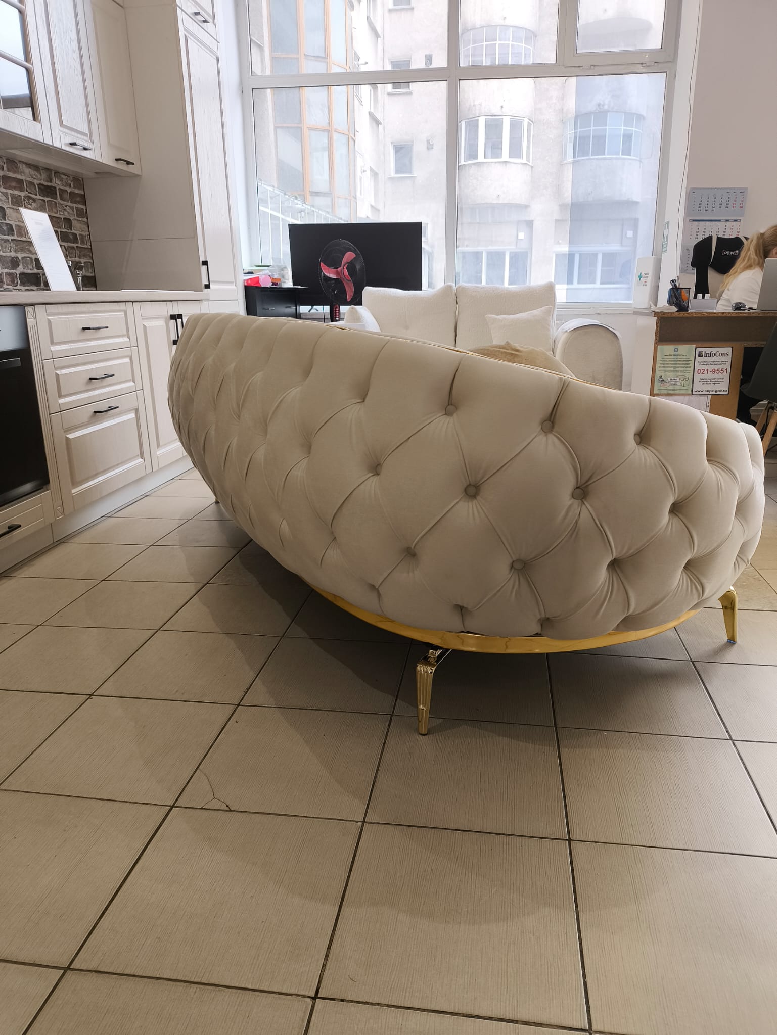 CANAPEA FIXA LISABONA - LIDER FURNITURE