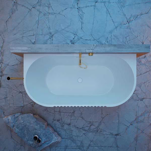 Cada Freestanding „Aurora Stone” 1500mm lungimex750mm latimex580mm ...
